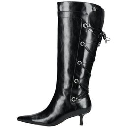 Steve Madden Damen Stiefel "Steve Madden Stiefel PU", Gr. 39, schwarz, Synthetik, Schuhe