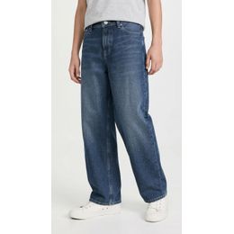 Jack & Jones Kinder Relax-fit-Jeans "JJIDAVE JJORIGINAL SQ 138 SN JNR"blau denim, Gr. 158, JACK & JONES JUNIOR, Abriebeffekte, Denim/Jeans, Obermaterial: 100%
