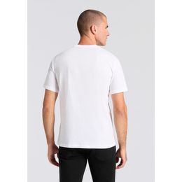 Replay Damen T-Shirt, wei&szlig;, Basic, Gr. XL, Jersey, Obermaterial: 100% Baumwolle, Shirts