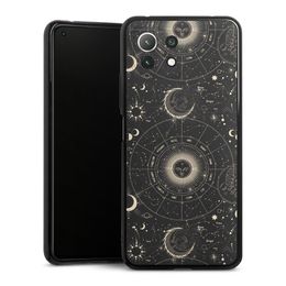 DeinDesign Xiaomi Mi 11 Lite 5G NE Handy Silikon H&uuml;lle Case schwarz Handyh&uuml;lle Gold & Copper Space Trends