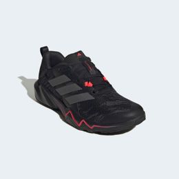 Trainingsschuh adidas Performance "RAPIDMOVE GO TRAINER", Herren, Gr. 44, core schwarz, grau five, lucid rot, Textil, Schuhe