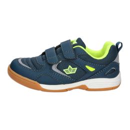 Lico M&auml;dchen Hallenschuh "Sportschuh Siro V", Gr. 30, blau, Synthetik, Schuhe