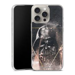 DeinDesign iPhone 16 Pro Max Handy Silikon H&uuml;lle Case transparent Handyh&uuml;lle Star Wars Darth Vader Official Licensed Product Silikon Case