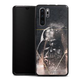 DeinDesign Huawei P30 Pro Handy Silikon H&uuml;lle Case schwarz Handyh&uuml;lle Star Wars Darth Vader Official Licensed Product