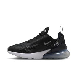 Nike Sportswear Damen Sneaker "Nike Air Max 270", Gr. 40,5schwarz, metallic silber, wei&szlig;, Synthetik, Textil, Schuhe