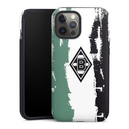 DeinDesign iPhone 12 Pro Handy Panzer Handyh&uuml;lle robuste Outdoor H&uuml;lle Schutzh&uuml;lle matt Borussia M&ouml;nchengladbach Official Licensed Product Coat Of Arms Tough 