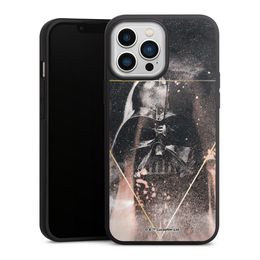 DeinDesign iPhone 13 Pro Max Handy Premium Silikon H&uuml;lle Handyh&uuml;lle schwarz Case Star Wars Darth Vader Official Licensed Product Silikon Premium Case