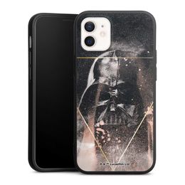 DeinDesign iPhone 12 mini Handy Premium Silikon H&uuml;lle Handyh&uuml;lle schwarz Case Star Wars Darth Vader Official Licensed Product Silikon Premium Case