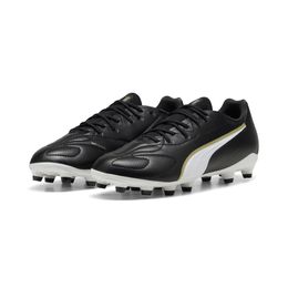 Puma Kinder Fu&szlig;ballschuh "KING 20 MATCH FG/AG Fu&szlig;ballschuhe Jugendliche", Gr. 28, schwarz, Obermaterial: Synthetik. Futter: Textil, Synthetik.
