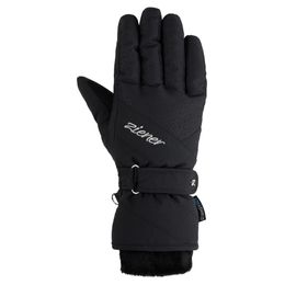 Ziener Damen Skihandschuhe "KENDRI-Z AS PR glove"schwarz, Gr. 8,5, Polyester, Handschuhe