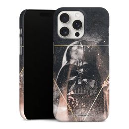 DeinDesign iPhone 15 Pro Max Handy Premium Case Smartphone Handyh&uuml;lle Schutzh&uuml;lle matt Star Wars Darth Vader Official Licensed Product Premium Case