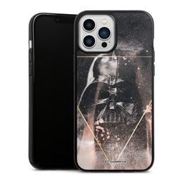 DeinDesign iPhone 13 Pro Max Handy Silikon H&uuml;lle Case schwarz Handyh&uuml;lle Star Wars Darth Vader Official Licensed Product