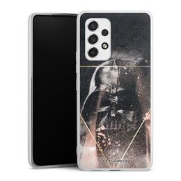 DeinDesign Galaxy A53 5G Handy Silikon H&uuml;lle Case transparent Handyh&uuml;lle Official Licensed Product Darth Vader Star Wars Silikon Case