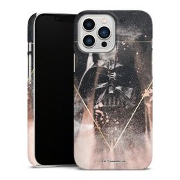 DeinDesign iPhone 13 Pro Max Handy Premium Case Smartphone Handyh&uuml;lle Schutzh&uuml;lle matt Star Wars Darth Vader Official Licensed Product Premium Case