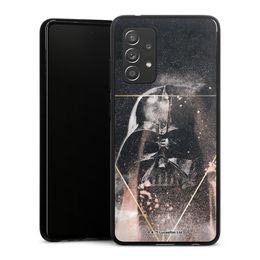 DeinDesign Galaxy A52s 5G Handy Silikon H&uuml;lle Case schwarz Handyh&uuml;lle Darth Vader Official Licensed Product Star Wars