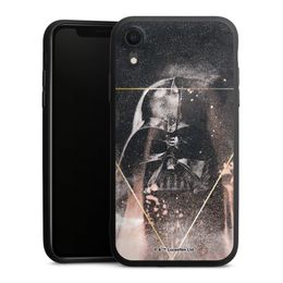DeinDesign iPhone Xr Handy Premium Silikon H&uuml;lle Handyh&uuml;lle schwarz Case Star Wars Darth Vader Official Licensed Product Silikon Premium Case