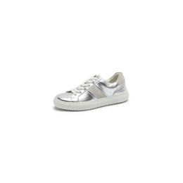 Gabor - Sneaker Best fitting, silber, Gr. 43 - Leder