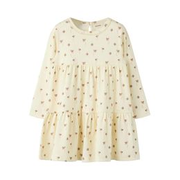 Lil Atelier Kleid "Layo" in Beige - 45% | Gr&ouml;&szlig;e 104 | Kinderkleider