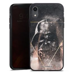 DeinDesign iPhone Xr Handy Silikon H&uuml;lle Case schwarz Handyh&uuml;lle Star Wars Darth Vader Official Licensed Product