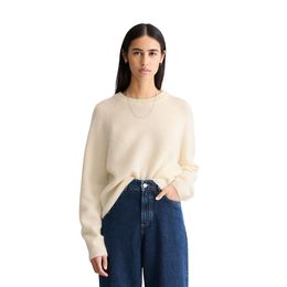 Marc O'Polo Damen Strickpullover "aus kuscheligem Alpakawolle-Mix", beige, Gr. XXL, MARC O'POLO DENIM, unifarben, Obermaterial: 42% Polyamid, 28% Wolle, 28%