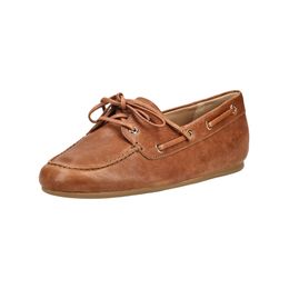 H&ouml;gl Bootsschuh H&Ouml;GL "H&ouml;gl Halbschuhe Leder", Damen, Gr. 39, camel, Leder, Schuhe Bootsschuh