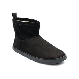 Groundies Leder-Barfu&szlig;schuhe "Cozy Boot " in Schwarz - 55% | Gr&ouml;&szlig;e 42 | Damen-stiefel