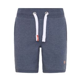 !Solid Sweatshorts SOLID "Sweatshorts SDBennShorts", Herren, Gr. XXL, N-Gr, grau (grau blau), Obermaterial: 50% Baumwolle CO. 50% Polyester PES., Hosen Sweatshorts