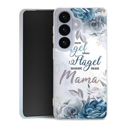 DeinDesign Galaxy S26 Handy Slim Case Silikon Handyh&uuml;lle transparent H&uuml;lle extra d&uuml;nn Mothersday Mom Flowers Silikon Slim Case