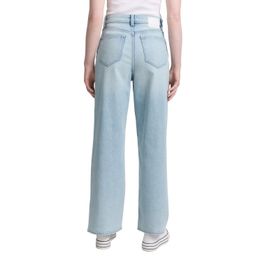 Damen Weite Jeans "LINOU", blau, Gr. XXL, Tom Tailor Denim, unifarben, Denim/Jeans, Obermaterial: 43% Polyester, 33% Baumwolle, 22% Lyocell, 2%