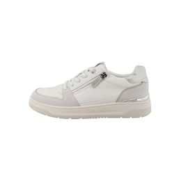 Tom Tailor Sneakers in Wei&szlig;/ Silber - 40% | Gr&ouml;&szlig;e 38 | Damen-sneakers