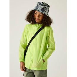 Regatta Regenjacke "Pack It III" in Gr&uuml;n - 61% | Gr&ouml;&szlig;e 164 | Kinder-outdoor-jacken