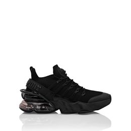 Plein Sport Damen Sneaker "Tiger Attack//Gen.x.4", Gr. 48, schwarz, Schuhe