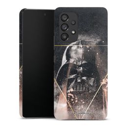 DeinDesign Galaxy A53 5G Handy Premium Case Smartphone Handyh&uuml;lle Schutzh&uuml;lle gl&auml;nzend Official Licensed Product Darth Vader Star Wars Premium Case
