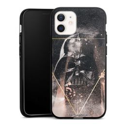 DeinDesign iPhone 12 Handy Silikon H&uuml;lle Case schwarz Handyh&uuml;lle Darth Vader Official Licensed Product Star Wars