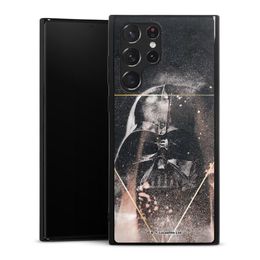 DeinDesign Galaxy S22 Ultra Handy Silikon H&uuml;lle Case schwarz Handyh&uuml;lle Star Wars Darth Vader Official Licensed Product