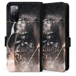 DeinDesign Galaxy S20 Handy Klapph&uuml;lle Handyh&uuml;lle aus Kunst Leder schwarz Flip Case Star Wars Darth Vader Official Licensed Product Sideflip mit Lasche