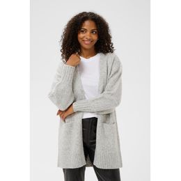 Kaffe Cardigan in Grau - 48% | Gr&ouml;&szlig;e XXL | Damen-pullover-cardigans