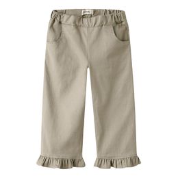 Lil Atelier Hose "Doreen" in Khaki - 45% | Gr&ouml;&szlig;e 116 | Kinderhosen