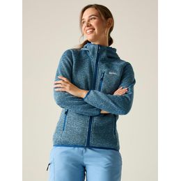 Regatta Fleecejacke "Newhill" in Blau - 76% | Gr&ouml;&szlig;e 42 | Damenjacken