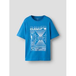 name it Shirt "Benno" in Blau - 16% | Gr&ouml;&szlig;e 134/140 | Kinder-oberteile