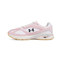 Under Armour Leder-Laufschuhe in Rosa/ Wei&szlig; - 63% | Gr&ouml;&szlig;e 37,5 | Damen-outdoorschuhe