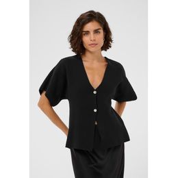 Kaffe Cardigan in Schwarz - 52% | Gr&ouml;&szlig;e XS | Damen-pullover-cardigans