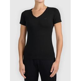 4F Shirt in Schwarz - 45% | Gr&ouml;&szlig;e XS | Damen-tops