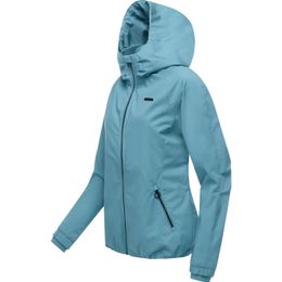 Ragwear Damen Funktionsjacke "Dizzie B YOUMODO", blau, Gr. XL, Obermaterial: 100% Polyester. Innenfutter: 100% Polyester, Jacken, Wasserdichte und