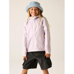Regatta Regenjacke "Lever" in Rosa - 70% | Gr&ouml;&szlig;e 104 | Kinder-outdoor-jacken