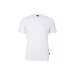 JOOP! JOOP JEANS Herren T-Shirt "Alphis"wei&szlig;, Gr. XXL, clean, unifarben, Jersey, Obermaterial: 100% Baumwolle, Shirts, mit Logoprint