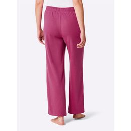 feel good Damen Dehnbund-Hose, Gr. 36, pink, 50% Baumwolle, 50% Polyester, unifarben, Hosen