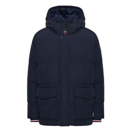 FQ1924 Herren Parka "Parka FQIacob", blau, Gr. L, Obermaterial: 98% Polyester PES. 2% Elasthan EL., Jacken