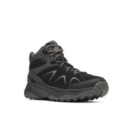 Merrell Herren Wanderschuh "YOKOTA 3 MID GORE-TEX", Gr. 47, schwarz, Leder, Synthetik, Schuhe, wasserdicht dank Gore-Tex Membrane