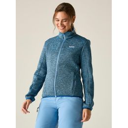 Regatta Fleecejacke "Newhill" in Blau - 71% | Gr&ouml;&szlig;e 38 | Damenjacken
